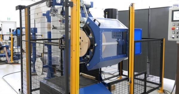 WTM Cable Rewinding Line with Semiautomatic Take-Up Unit