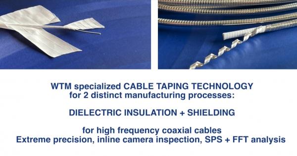High Frequency Coaxial Cables: full Production Process with WTM