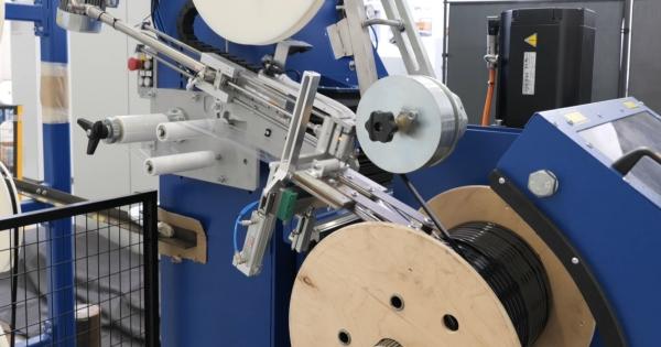 WTM Cable Rewinding Machine with Semi-automatic Spooler