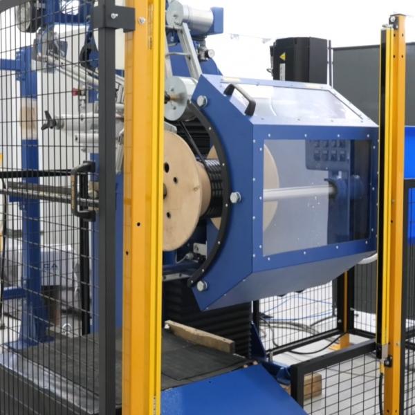 WTM Cable Rewinding Line with Semiautomatic Take-Up Unit