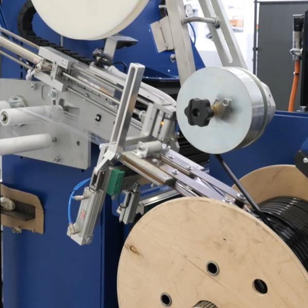 WTM Cable Rewinding Machine with Semi-automatic Spooler