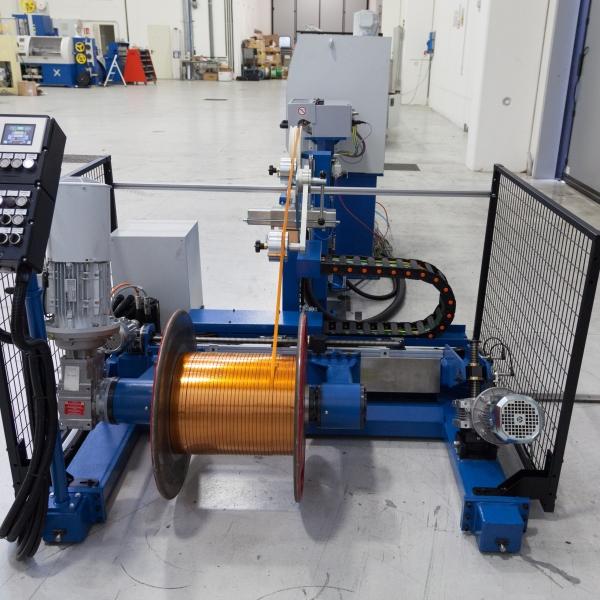 WTM Polyimide Cable Taping Lines, for Double Coating and Sintering