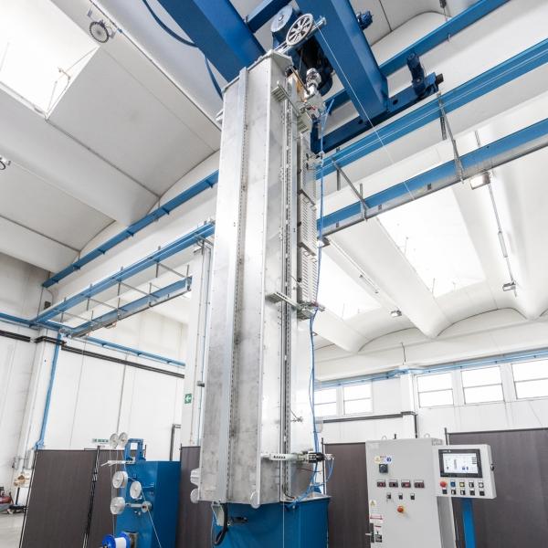 High Temperature Cable Sintering Line with Dual Technology