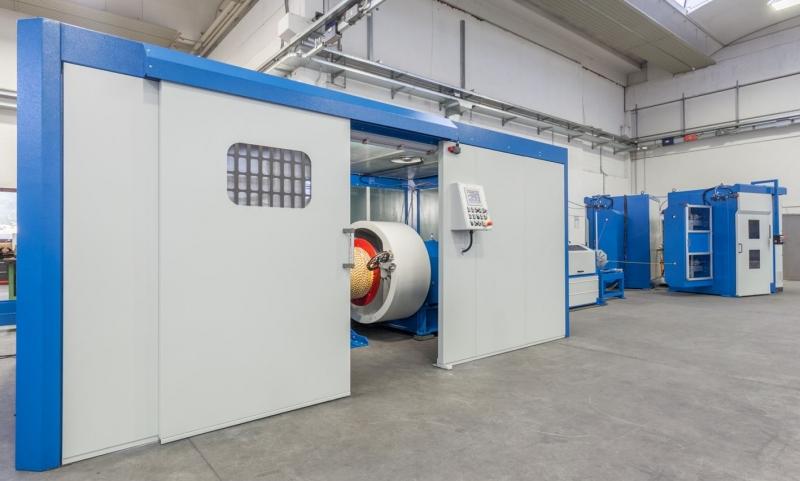 Single-Twist Cable Stranders, single Shaft Type | WT Srl - Italy