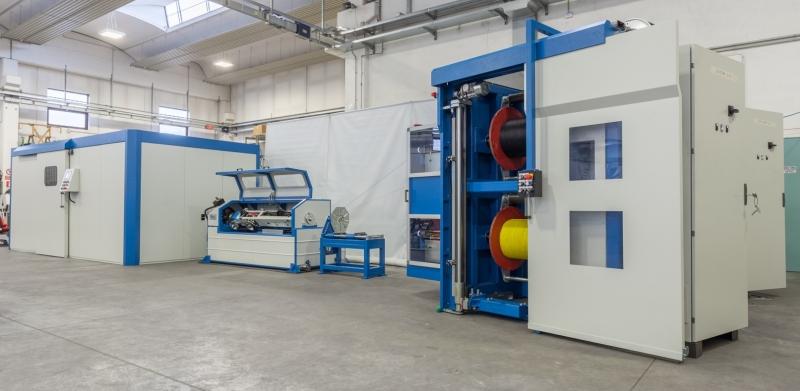 Single-Twist Cable Stranders, single Shaft Type | WT Srl - Italy